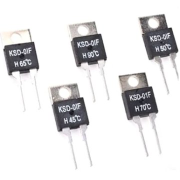 KSD01F 10A 15A Thermal Protector Resettable Thermal Cutoff Fuse For ...